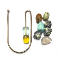 China Clothing Accessories Manufacturers Fashion U Shape Copper Wire Buckle Natural Gemstone Accessories 160x80mm for sale