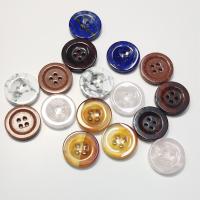 China Customized Natural Stone Buttons 8mm - 28mm Size Luxury Garments Buttons for sale