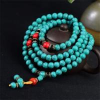 China Natural  Turquoise Gemstone Bracelet Armband with Islamic Prayer Beads and Pendants Handmade from Carefully Selected Natural Ores Worldwide for sale