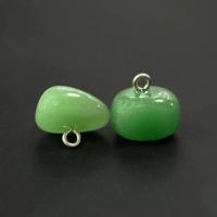 China Customizable Natural Stone Buttons with Polished Finish in Natural Shapes for Gemstone Buttons for sale