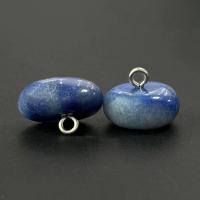 China Customizable Natural Stone Buttons with Polished Finish in Natural Shapes for Gemstone Buttons for sale