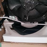 China 45*50*45 Car Model JAC SUNRAY Rear Condenser and Fan Assembly for Auto Parts for sale