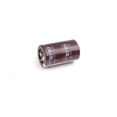 China 450V 470uF Electrolytic Aluminum Capacitor , 30x45mm Power Supply Cap for sale