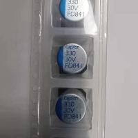 China 5x4mm SMD Aluminium Electrolytic Capacitor , 330uf 30V Power Supply Capacitor for sale