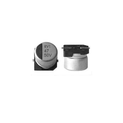China PCBA 47uF 50V IC Integrated Circuit Chip , SMD Aluminum Electrolytic Capacitor 6.3x7.7mm for sale
