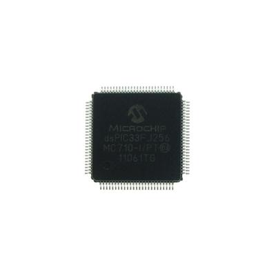 China DSPIC33FJ256MC710-IPT Powerful Microcontroller with Impressive Performance Speed of 40 MIPS for sale