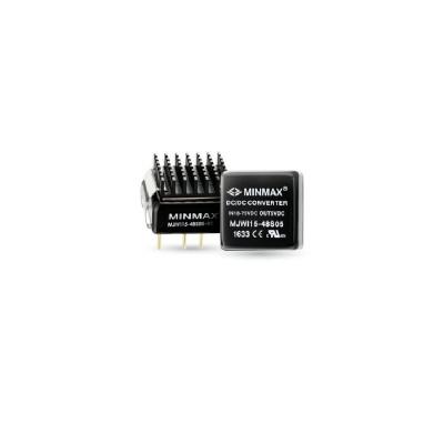 China Minmax MJWI15-48S12 1x1 Industrial DC/DC Converter 15W 18-75V Input 12V Output for sale