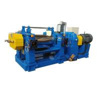 China 90 Kw Two Roll Mixing Mill Machine 22 Inch For Rubber Sheeting for sale