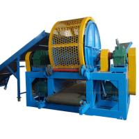 China 60KW Scrap Tire Shredder Tyre Crushing Machine Full Automatic for sale