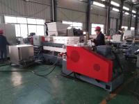 China Tilting 5.5Kw Plastic Recycling Line Pet Flake Granulation Machine for sale