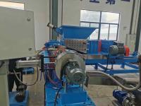 China 380V Plastic Recycling Granulating Line 160Kw PVC Plastic Film Recycling Line for sale