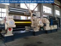 China 22 Inch Two Roll Mixing Mill 90Kw Rubber Kneading Machine for sale
