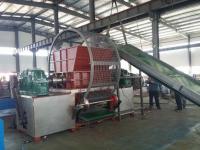 China 7.5Kw Rubber Tyre Shredder Machine Rubber Powder Production Line ISO CE for sale
