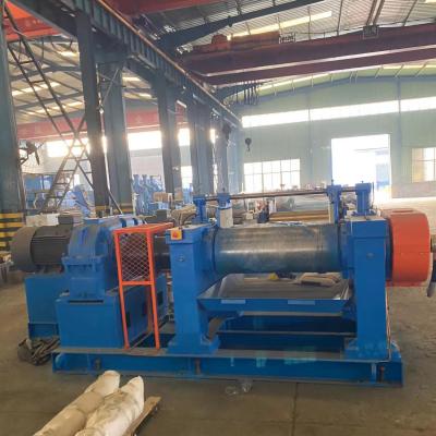 China 55kW Two Roll Rubber Refiner Mill Rubber Process Machine Tyre Refinery for sale