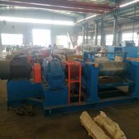 China 55kW Two Roll Rubber Refiner Mill Rubber Process Machine Tyre Refinery for sale