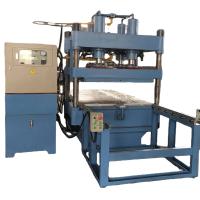 China 100T 5.5KW Rubber Heat Press Machine Rubber Tile Vulcanizing  Press for sale
