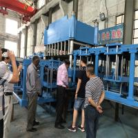 China Frame Plate Rubber Vulcanizing Press 8KW 11KW Rubber Tile Making Machine for sale