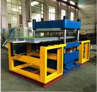 China Playground Tile Rubber Vulcanizing Press 1100x1100mm Rubber Tile Press for sale