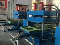 China Playground Tile Rubber Vulcanizing Press 1100x1100mm Rubber Tile Press for sale