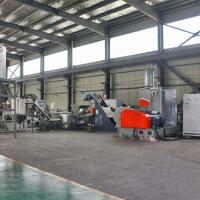 China PVC Waste Plastic Granulator Plastic Recycling Line 185KW 110L for sale