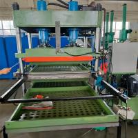 China Powder Rubber Tile Making Machine Hydraulic Rubber Moulding Press for sale