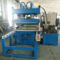 China Gym Rubber Floor Tiles Making Machine Plate Vulcanizing Press 5.5KW for sale