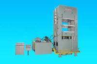 China 4 Column Rubber Conveyor Belt Production Line 1200 Ton Rubber Vulcanizer for sale