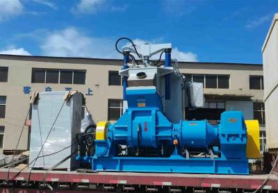 China 110 KW Kneader Machine For Rubber Mixing 45 Degree Tilting Angle for sale