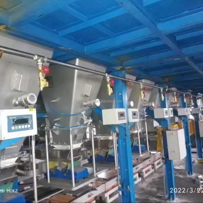 China Semi Automatic Rubber Kneader Mixer Dosing Machine Powder Weighing System for sale