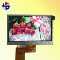 China RGB Interface 4.3 Inch LCD Touch Screen 480x272 800cd/m2 Luminance for sale