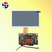 China 7.0 inch 1024x600 pixels Industrial LCD Display LVDS Interface 400cd/m2 for sale