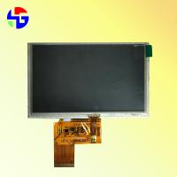 China Supe Resolution 800x480 TFT Resistive Touch Screen 5.0 Inch RGB Interface for sale