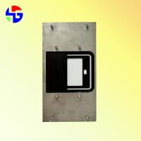 China 2mm Steel Plate Pressure LCD Touch Screen 9.7 Inch Thick Tempered Glass for sale