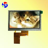 China 4.3 inch standard TFT LCD with RGB interface full view Angle and resolution of 480*272 for sale