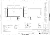 China 10.1 Inch LVDS Interface 40 Pin TFT LCD Display 1280x800 for sale