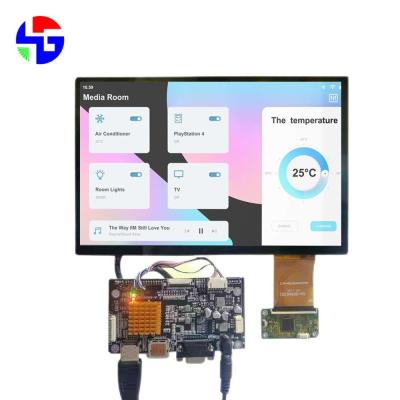China 1280x800 LCD TFT Display 10.1 Inch LVDS Interface TFT Full Perspective for sale