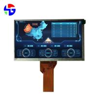 China Resolution 800x480 Car TFT LCD 7 Inch RGB Interface 500cd/M2 Luminance for sale
