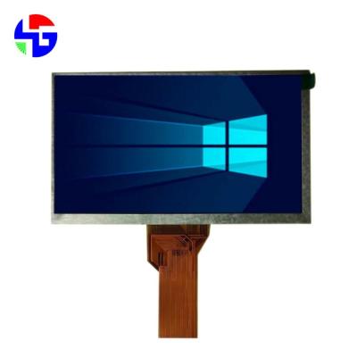 China 7 Inch LCD TFT Display, 800x480 Pxiels, RGB Interface TN, Ultra Wide View for sale