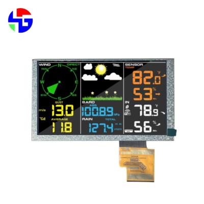 China 6.2 Inch TFT Car Display RGB Interface 800x480 Resolution 1000cd/M2 for sale