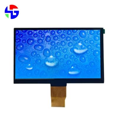 China RGB Interface 50PIN LCD TFT Display 350cd/M2 Luminance 1024x600 TFT Colour Display for sale