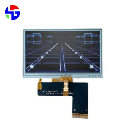 China 4.3-inch is RGB interface, TFT, TN6 O'clock  ultra-wide view Angle, resolution of 480*272 LCD TFT display for sale