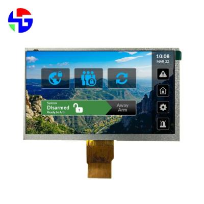 China 7.0 Inch TFT LCD  Display 1024x600 Resolution RGB Interface for sale
