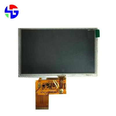 China 5.0 inch RGB Interface TFT LCD 800*480 with Resistance Touch Screen for sale