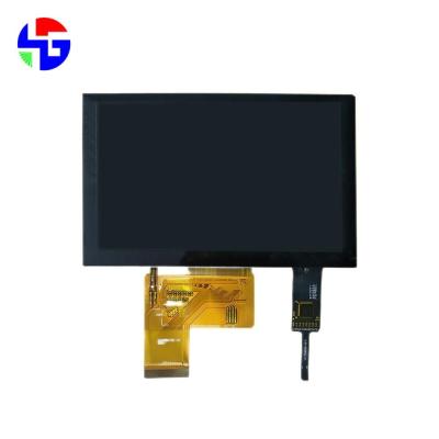 China 800x480 LCD TFT Display IPS with Capacitive Touch Screen 500cd/m2 for sale