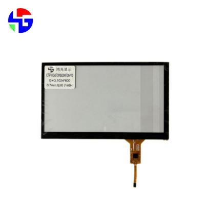 China 7 Inch 1.8mm Thick Asahi Glass 1024x600 TFT LCD Touch Screen Touch Screen for sale