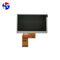 China TFT IPS RGB Interface 4.3 Inch LCD Display 480x272 Resolution 500cd/M2 Brightness for sale