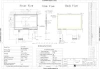 China 4.3 Inch RGB Interface Industrial TFT LCD Display 480x272 for sale