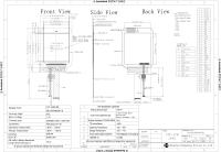China 2.95 Inch Monitor LCD Touchscreen MIPI Interface 1080x1920 Resolution for sale