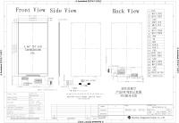 China Full HD MIPI Interface 4.66 Inch Custom TFT Display 720x1280 For Handheld Device for sale