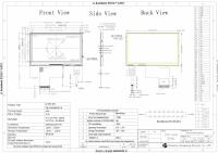 China IPS Full View Angle 4.3 Inch Standard TFT LCD Display With RGB Interface 480x272 for sale